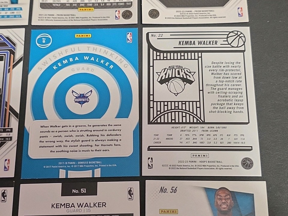 Kemba Walker Lot - 11 Different Cards | eBay