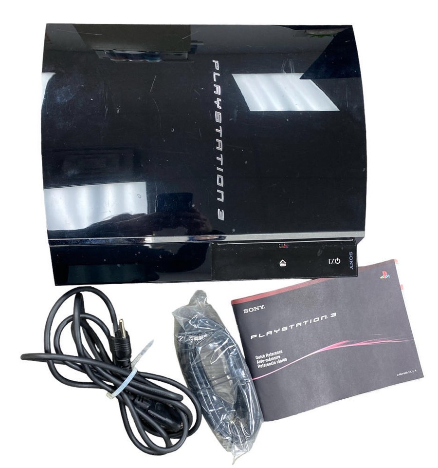 Sony Play Station 3 CECHA01 Backwards 60 GB Comes as Pictured | eBay