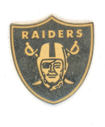 Raiders Vintage Pin Choice Pins Oakland NFL AFC las vegas rice moss ...