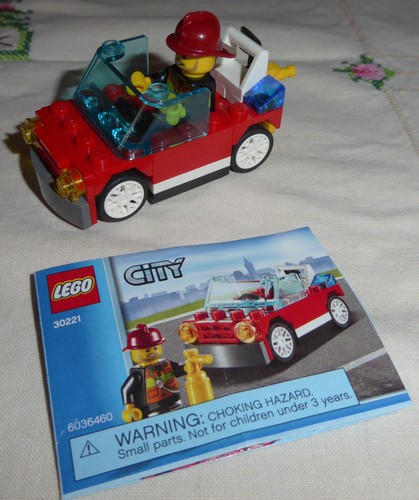 LEGO - Ville - Voiture de feu - #30221 - Complet / Retraité | eBay