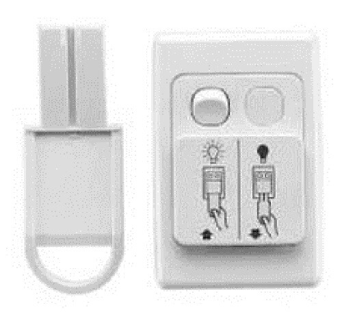 Clipsal 2000-SERIES KEYTAG SWITCH 3x20A 250V Neon Indicator & Extra ...