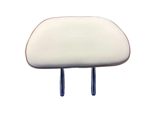 2022 2023 2024 LUCID AIR REAR CENTER HEADREST HEAD REST GRAY W/ BROWN ...
