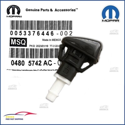 New Genuine OEM Mopar Chrysler Dodge Ram Windshield Washer Nozzle ...