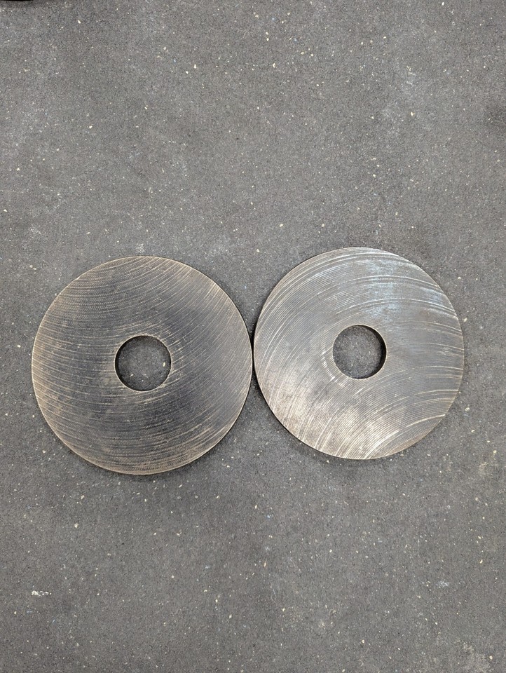 Vintage York Olympic Milled 5lb Weight Plates | eBay