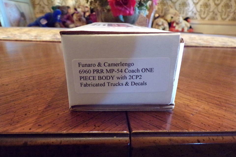 Funaro & Camerlengo Pennsylvania Mp54 passenger car HO scale kit 6960 ...