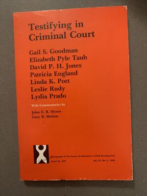 Testifying in Criminal Court: Emotional Effects of Criminal Court ...