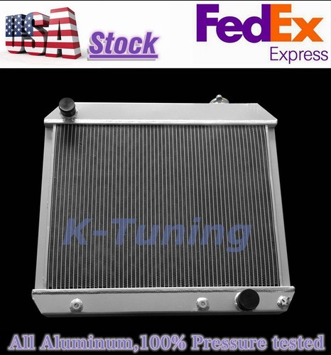 284 3 ROW ALUMINUM RADIATOR FOR 63 64 65 66 CHEVY TRUCK C10 C20 PICKUP ...