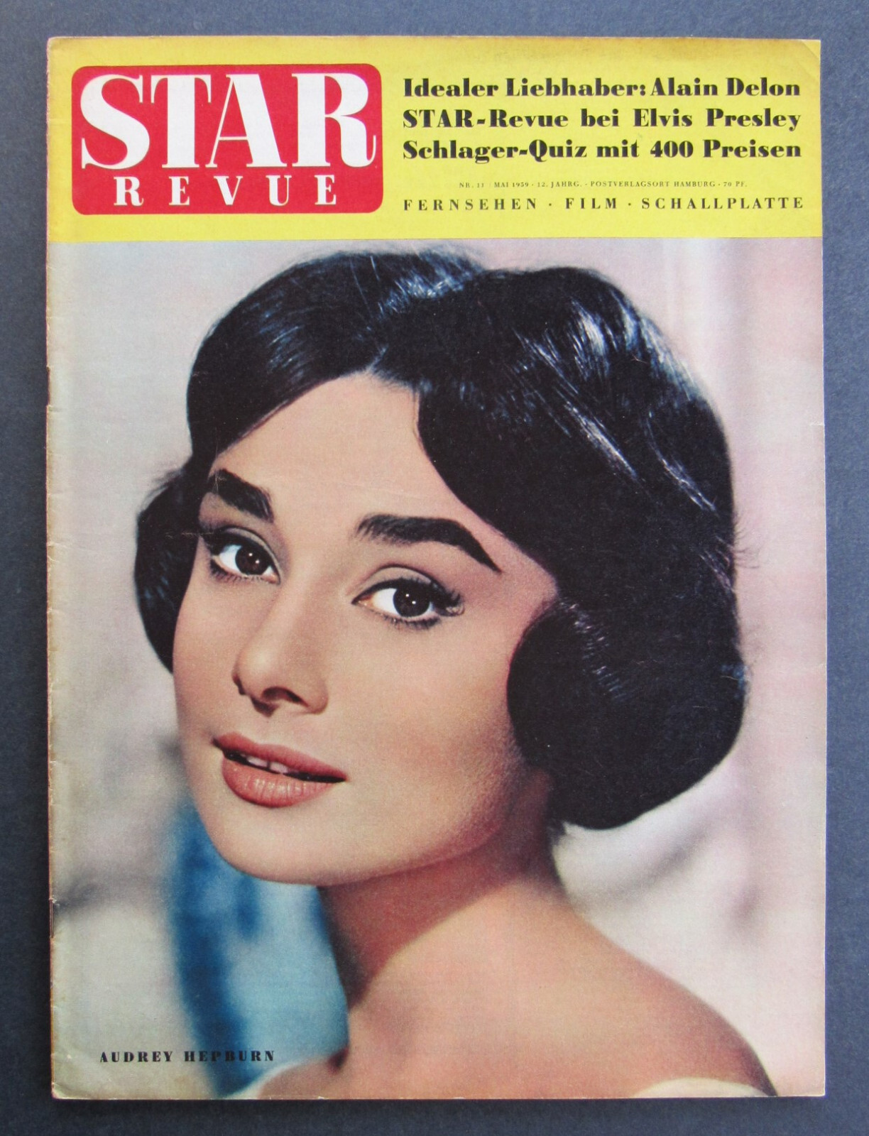 Audrey Hepburn 1959 LaRgE GERMANY Magazine STAR REVUE Nun's Story | eBay