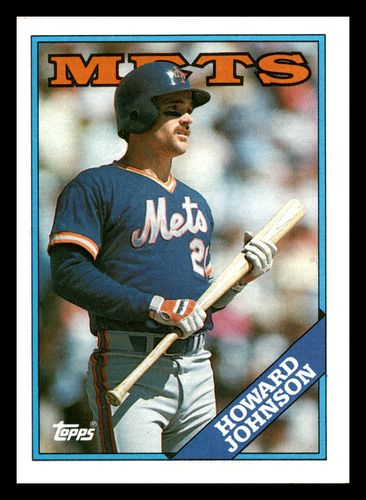 1988 Topps Howard Johnson New York Mets #85 Near Mint NM | eBay
