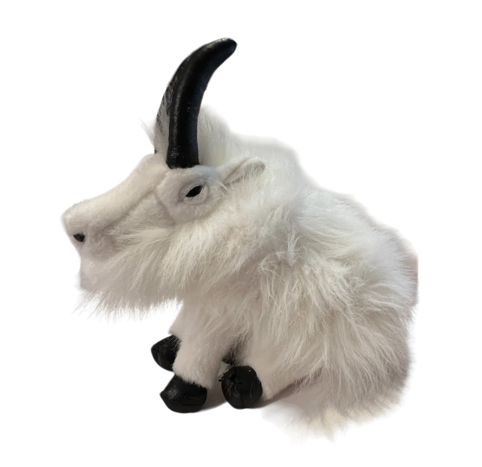 Cascade Toy White Sheep Arctic Ram Plush Puppet 14” Long Body 12” Tail ...