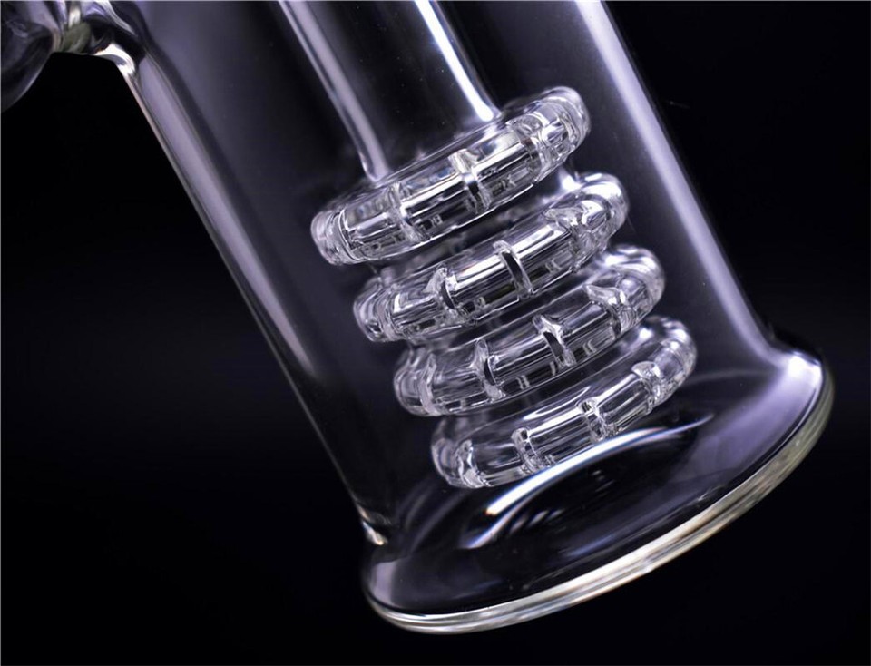 8inch Small Glass Bong Clear Glass Water Pipe Smoking Hookah Bongs with ...