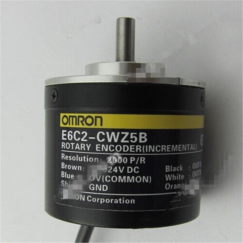 1Pc Omron E6C2-CWZ5B 200P/R Encoder New ip | eBay