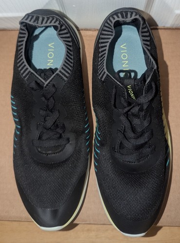 Vionic Women's Embolden Black Stretch Mesh Sneakers Size 6.5 | eBay