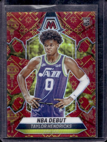 2023-24 Mosaic Taylor Hendricks RC Lucky Envelopes NBA Debut #6/8 Jazz ...