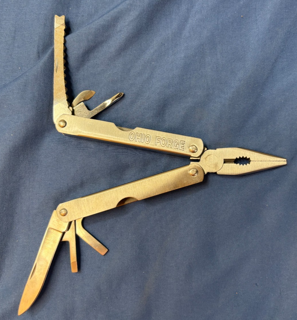 Ohio Forge Stainless Steel Multi Tool with Case | eBay