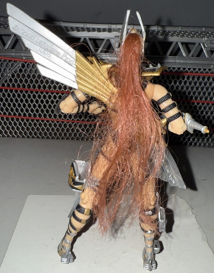 Vintage 1995 McFarlane Angela Spawn Action Figure Wings Armor Todd Toys | eBay