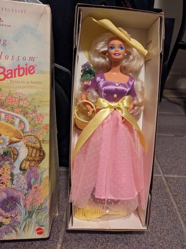 NEW Avon Exclusive Special Edition Spring Blossom Barbie First in a ...