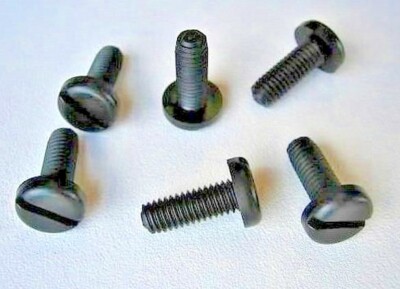Plastic License Plate Screws (50) M6-1.0 X 16MM | eBay