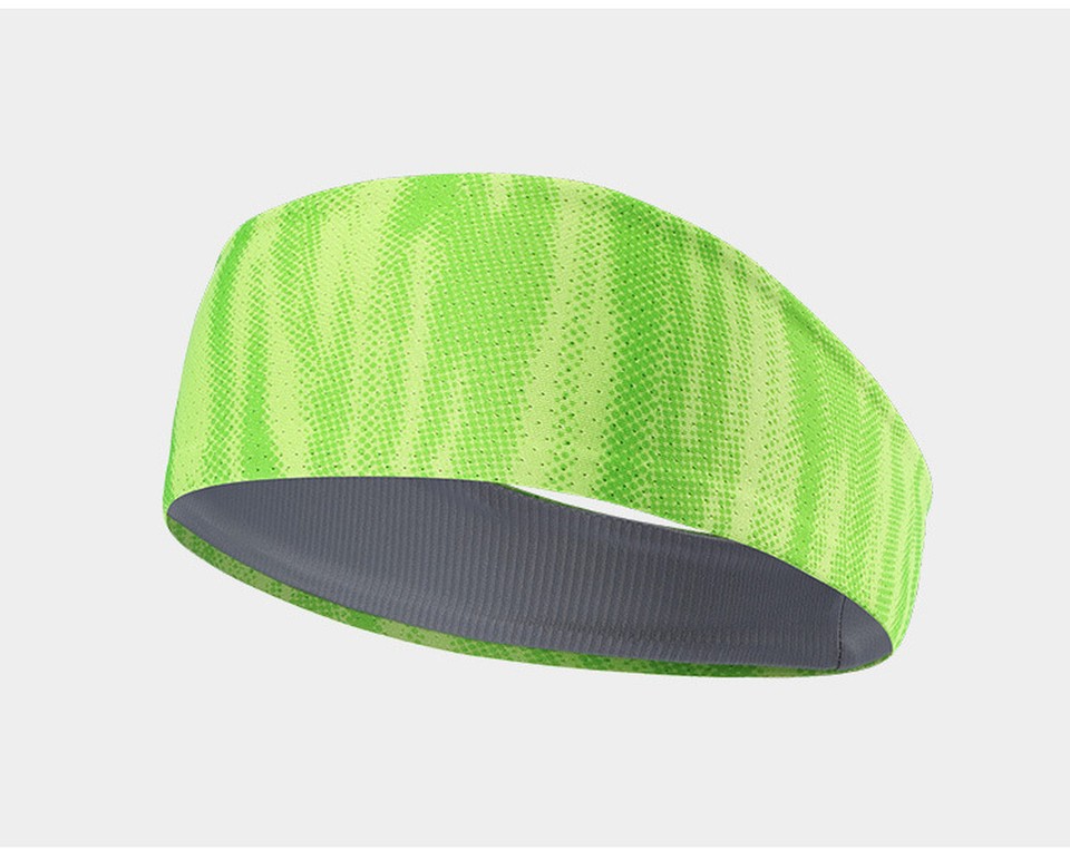 Men Women Sport Headband Moisture Wicking Gym Fitness Head Bandage ...