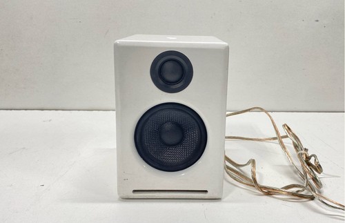 Audioengine 2 White Compact Desktop Speakers Passive Stereo Audio ...