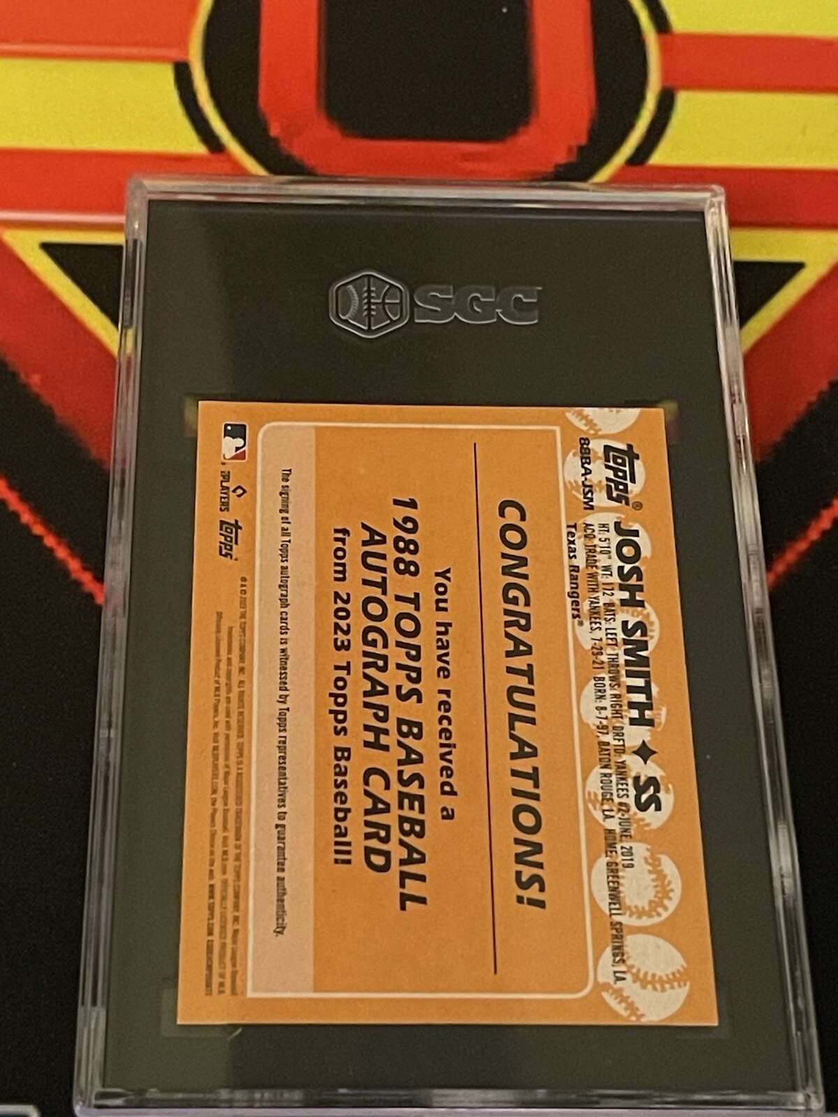 2023 Topps Series 1 - 1988 Topps Baseball Autographs #88BA-JSM Josh ...