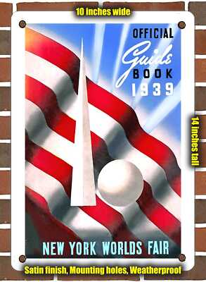 Metal Sign - 1939 New York World's Fair - 10x14 Inches | eBay