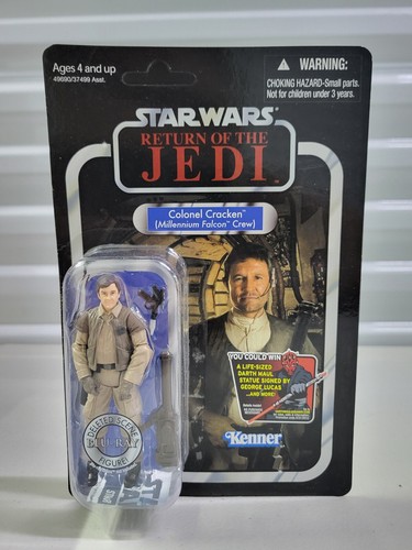 Colonel Cracken STAR WARS Vintage Collection VC90 UNPUNCHED NEW MOC D1 ...