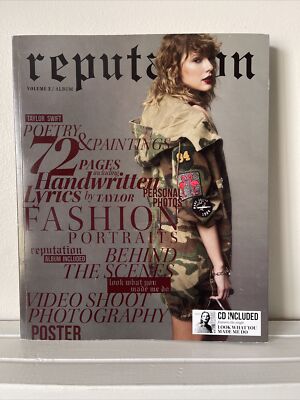 Taylor Swift Reputation Magazine Volume 2 NO CD | eBay