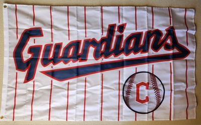 Cleveland Guardians Pinstripe MLB Baseball Flag 3x5 Ft W/ Grommets | eBay