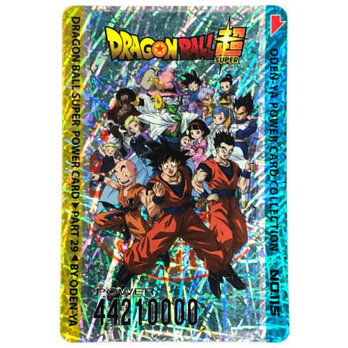 Dragon Ball Super CCG GOKU FAMILY prism card by Oden-Ya Rare Japan ...