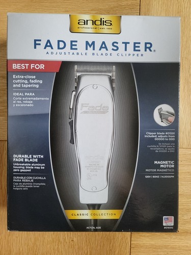Andis Fade Master Adjustable Blade Clipper - Silver for sale online | eBay