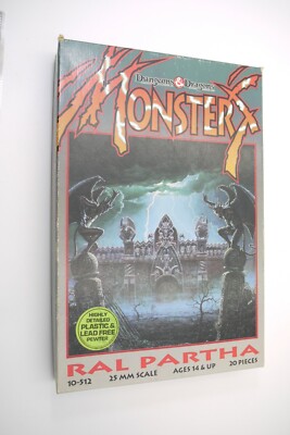 Ral Partha AD&D Mini Box Set Dungeons & Dragons - Monsters INCOMPLETE ...
