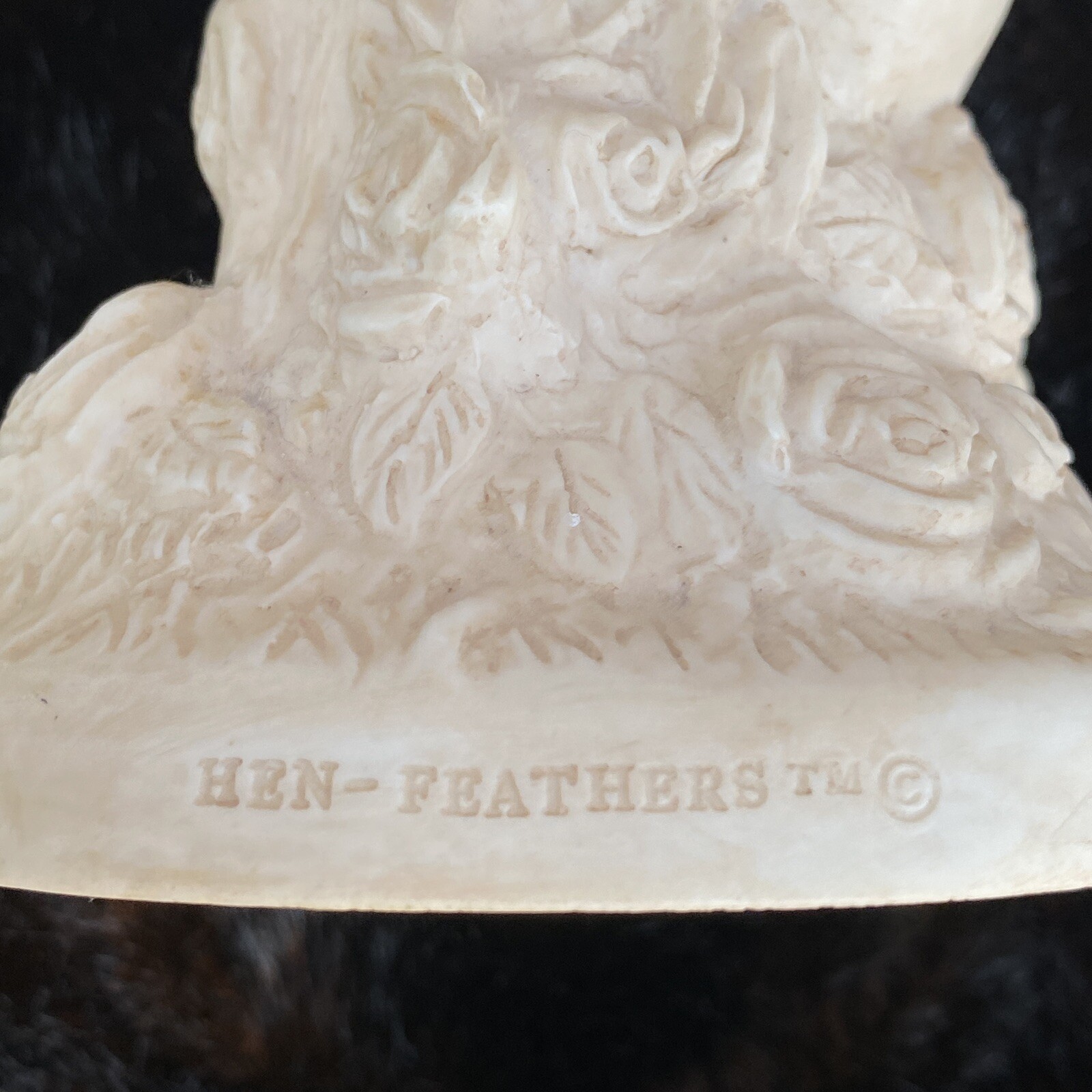 10" Hen Feathers Cherub Whispering Angel Marble Statue | eBay Australia