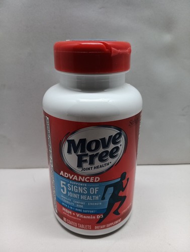 MOVE FREE..ADVANCED..JOINT HEALTH + MSM. D3.GLUCOSAMINE -80 TABS..Ex 02 ...