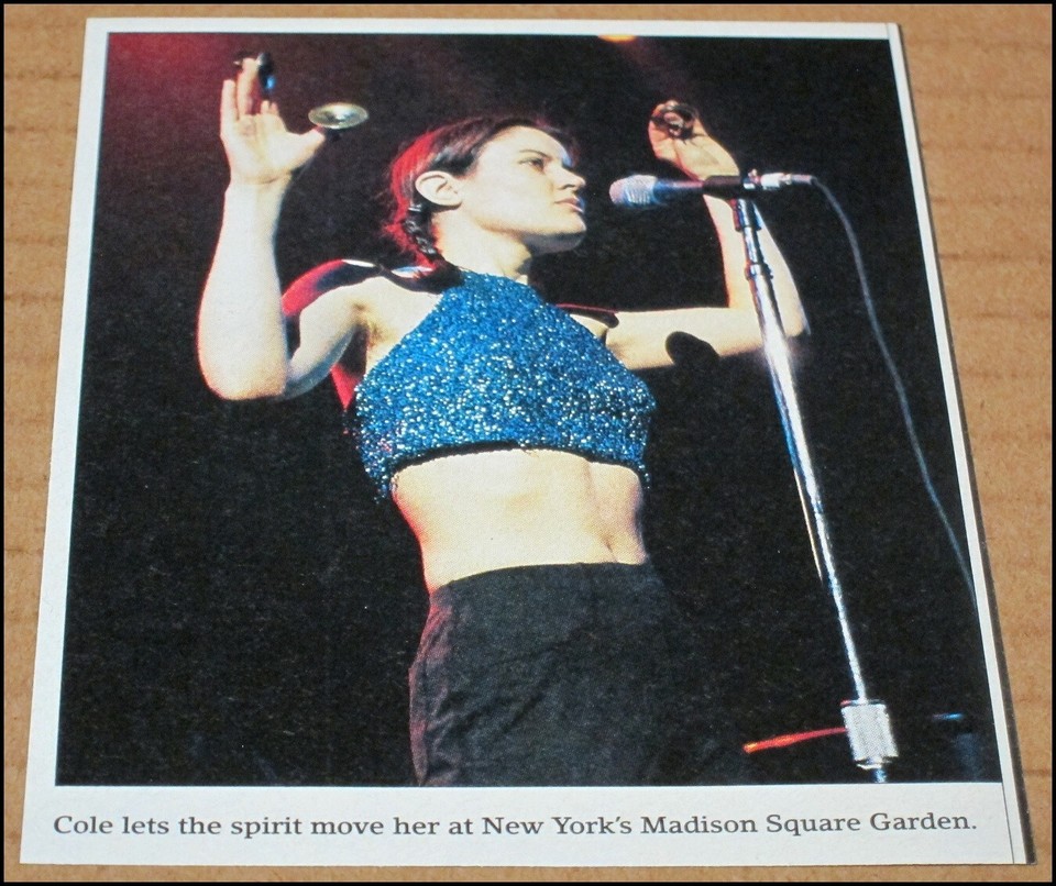 1998 Paula Cole RS Magazine Clipping Photo 3.25"x4.25" Singer ...