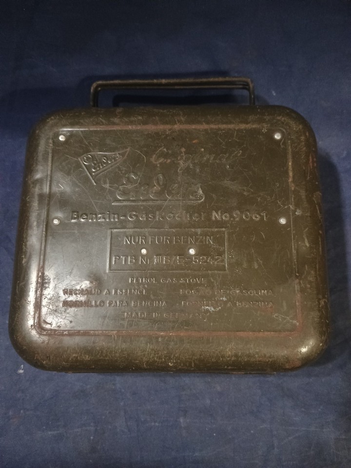 KOCHER ORIGINAL ENDERS 9061 BENZIN GASKOCHER STOVE MADE IN GERMANY | eBay