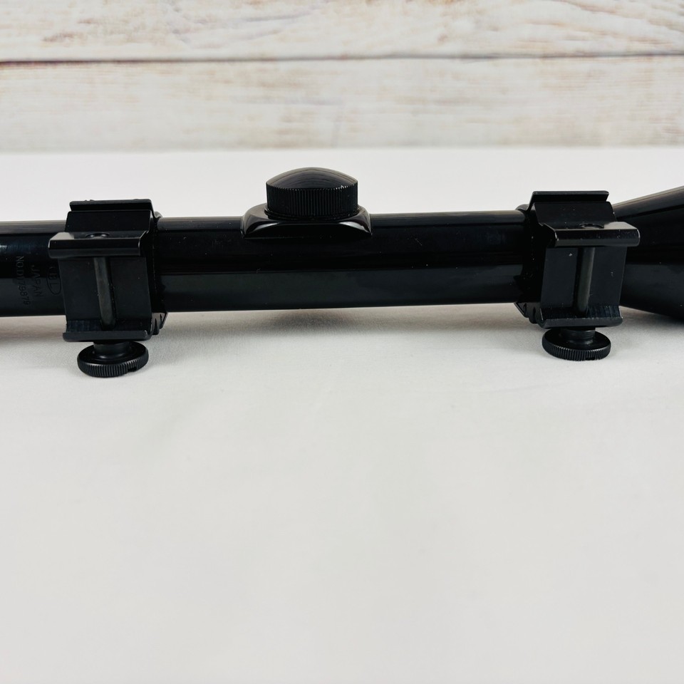 Vintage Bushnell Banner 4X Rifle Scope Crosshair w/ Weaver Rings | eBay