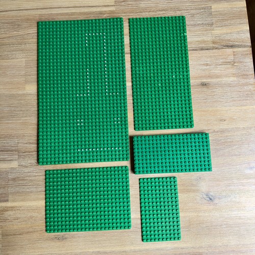 Vintage Lego Green Base Plate Dots Pattern Lot from Sets 370/585 | eBay