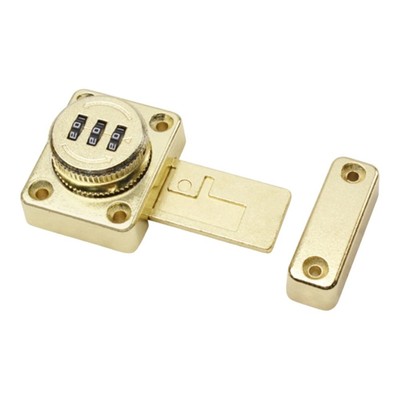 Combination Lock Door Bolt Extended Lock Zinc Alloy for Door and ...