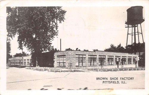 Pittsfield Illinois Brown Shoe Factory Real Photo Vintage Postcard ...