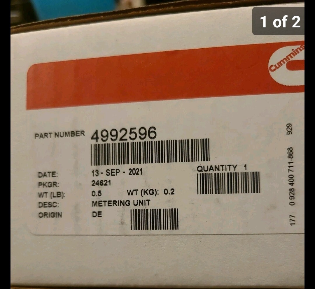 Cummins Actuator ETR Fuel Control 4992596 for sale online | eBay
