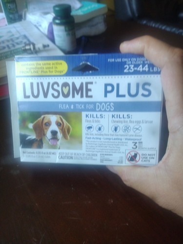 Luvsome Plus Flea And Tick For Dogs