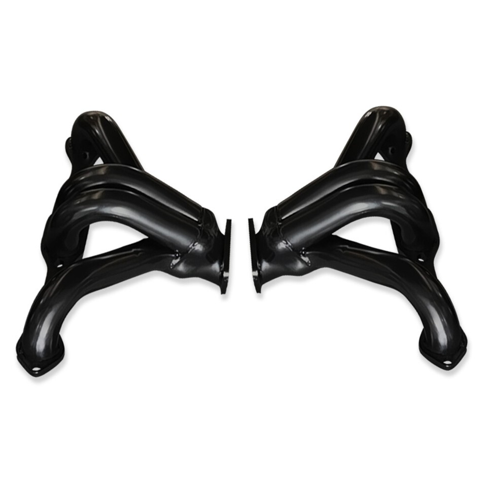 For Chevy SBC 283 305 327 350 383 400 V8 1955-UP Hugger Exhaust Headers ...