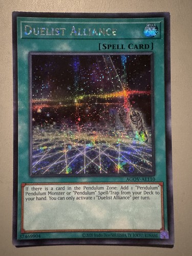 YUGIOH DUELIST ALLIANCE (SPELL) ASIA ENGLISH EDITION AGOV-AE110 SECRET RARE | eBay