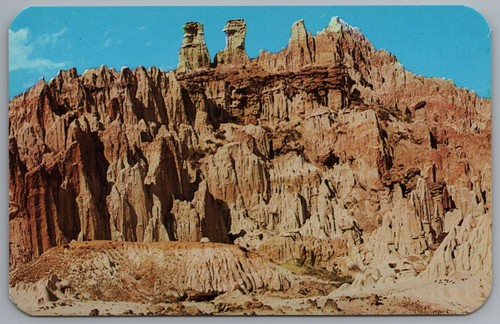 Hell's Half Acre Wyoming Grotesque Rock Formations c1960 Postcard | eBay
