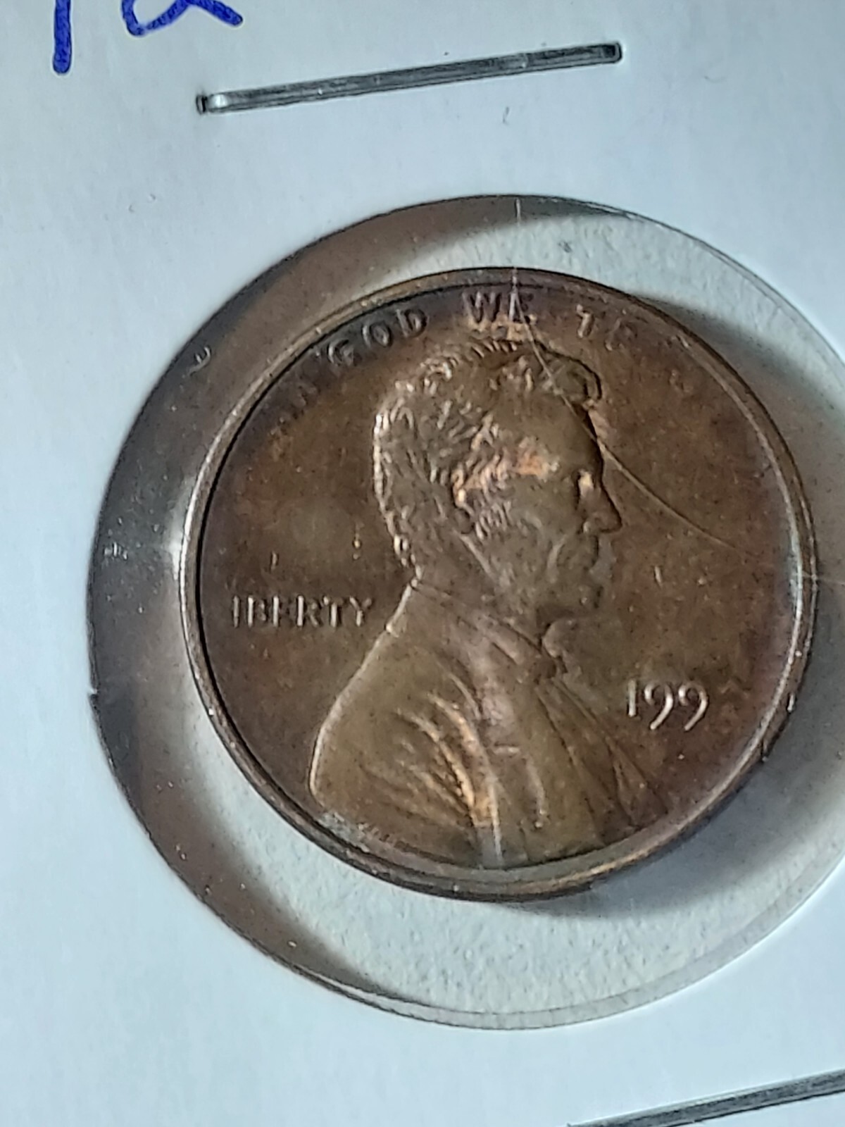 1992 Lincoln Penny Error "iberty" | eBay