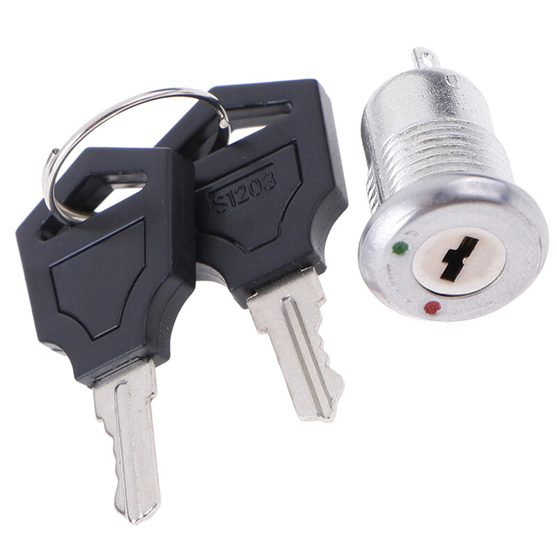 1pc 12mm Mini Key Switch ON/OFF Lock Switch KS-02 KS02 Electronic ...