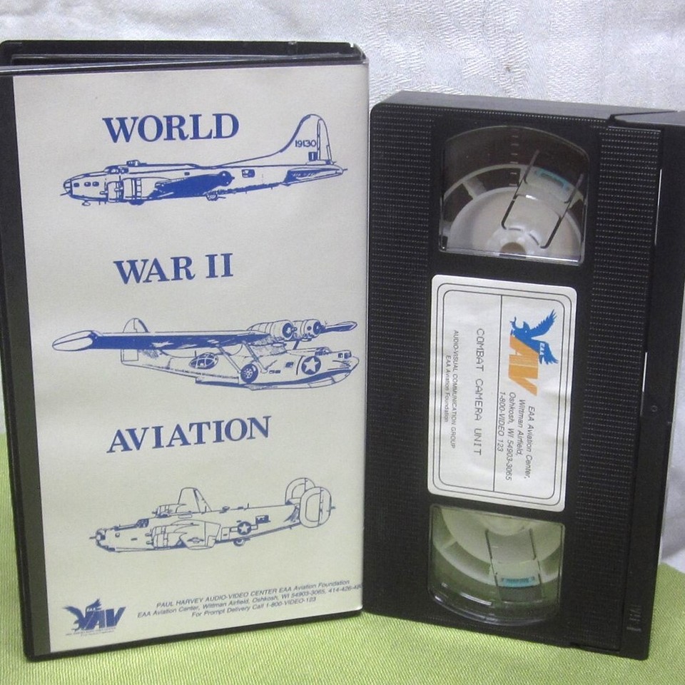 COMBAT CAMERA UNIT documentary USAF footage EEA Aviation Center VHS ...