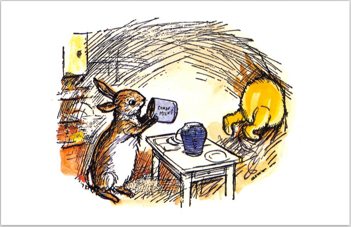 Classic Winnie The Pooh Rabbit