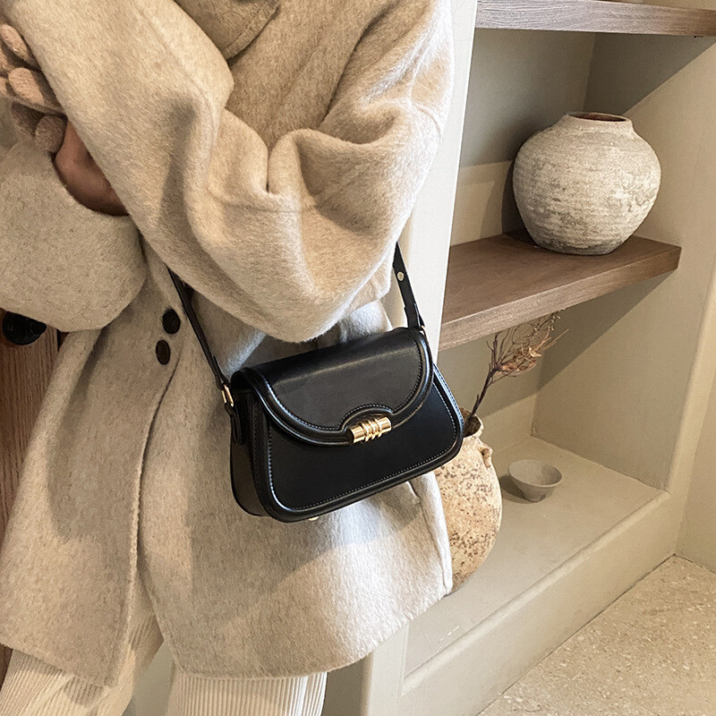 Chic Urban Minimalist Style Small Tote Bag Women's Pu Hang | eBay